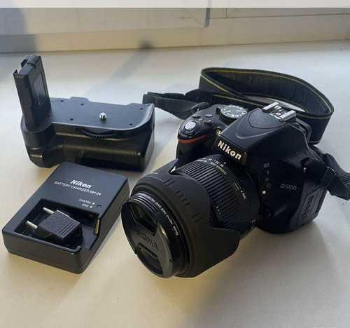 Nikon D5100 + Sigma 18-200 f/3.5-6.3 комплект