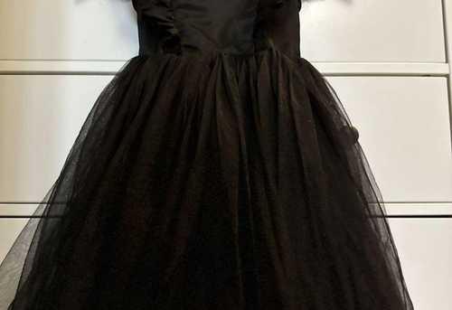 Платье черное 110 см
