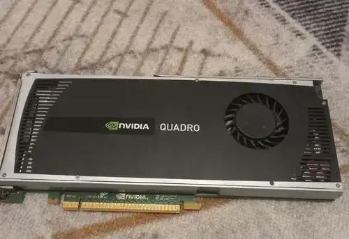 Видеокарта nvidia quadro 4000