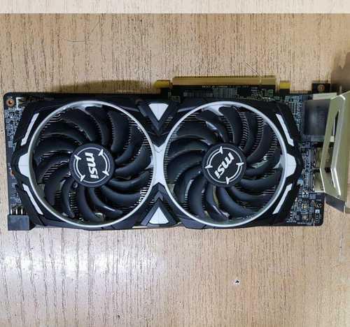 Видеокарта MSI RX 580 armor 8G OC