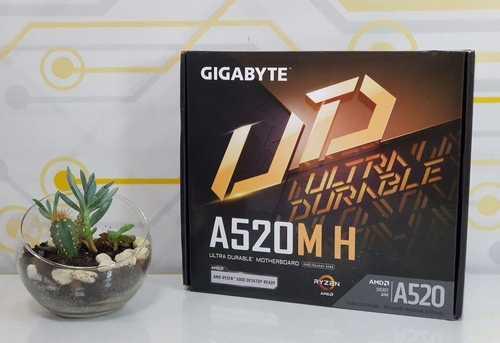 Новая Gigabyte, A520M H Материнская плата AM4