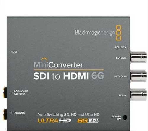Blackmagic Mini converter SDI to hdmi 6G