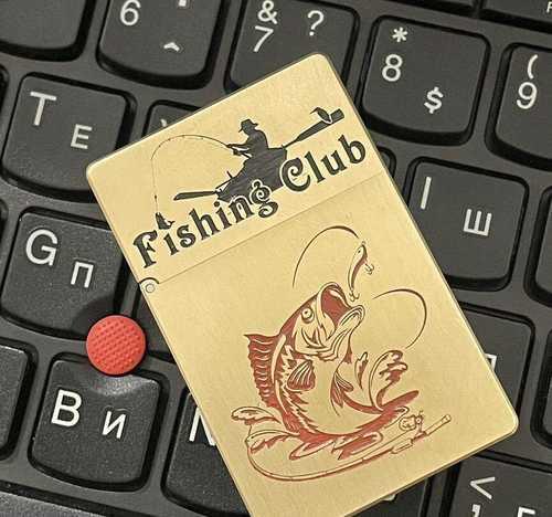 Зажигалка бензиновая Fishing Club