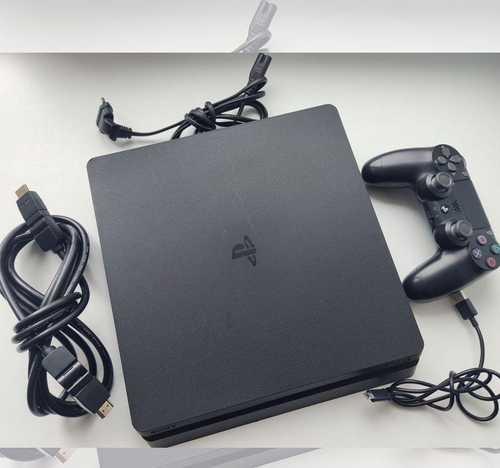 Sony PS4 Slim 500Gb, 11 игр