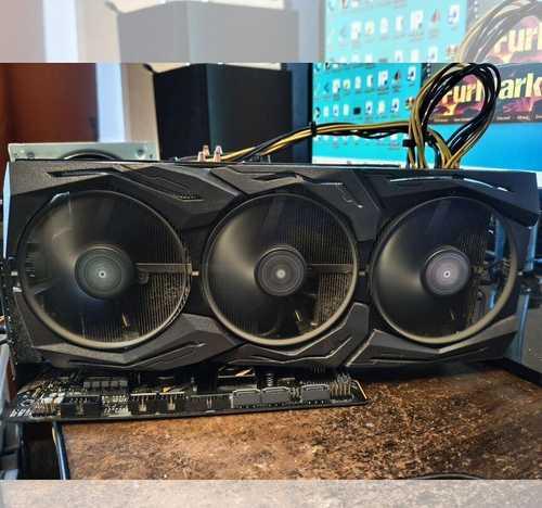 Видеокарта rx5700 xt asus strix