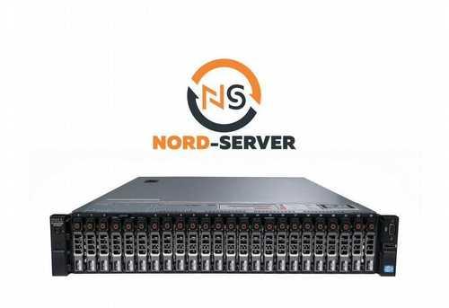 Сервер dell R720xd 26SFF E5-2620 8GB 750W