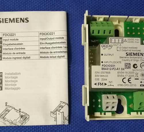 Fdcio221 модуль Siemens