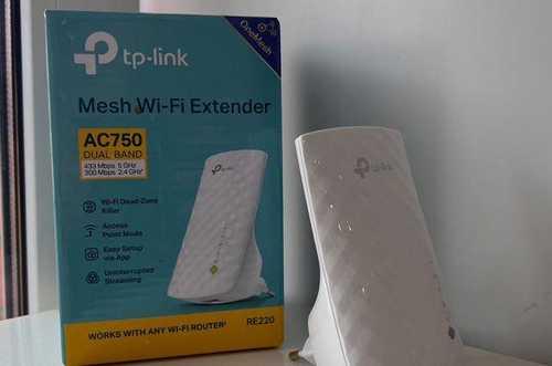 Усилитель беспроводного сигнала TP-Link RE220