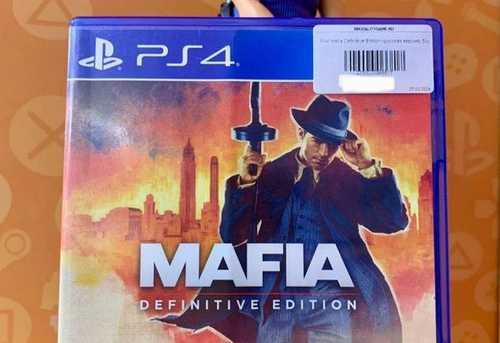 PS4 Mafia Definitive Edition (русская версия) б/у