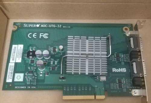 Новая сетевая карта Supermicro AOC-UTG-i2