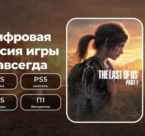 Игра The Last of Us Part I аренда PS5