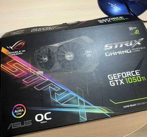 Видеокарта gtx 1050 ti asus strix