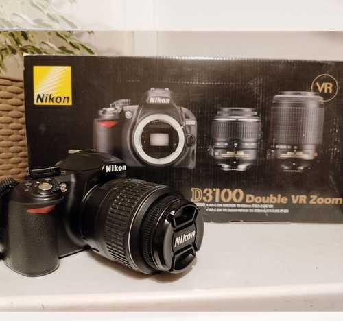 Nikon D3100 kit 18-55 & 55-200