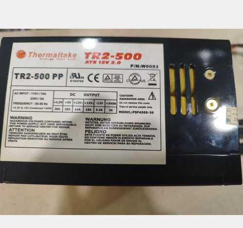 Блок питания Thermaltake TR2-500 PP 500W