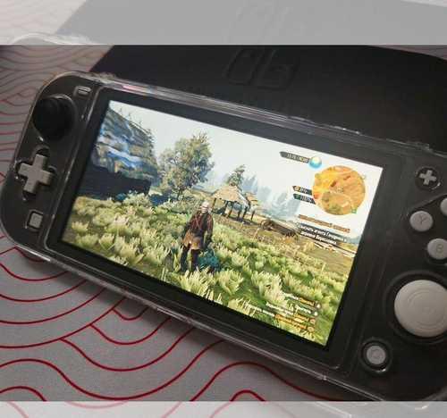 Nintendo switch lite с играми