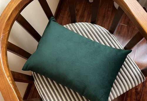 Декоративная подушка из велюра
