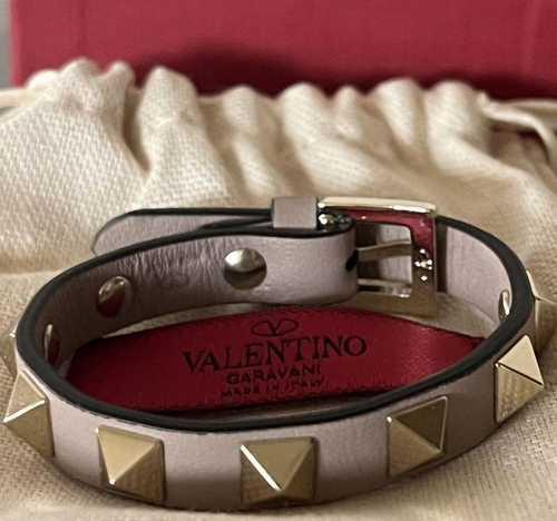 Браслет кожаный Valentino. Оригинал