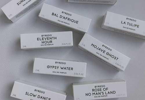 Пробники Byredo