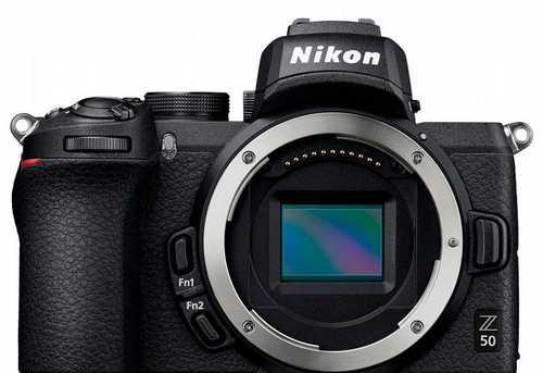 Беззеркальный фотоаппарат Nikon Z50 Body