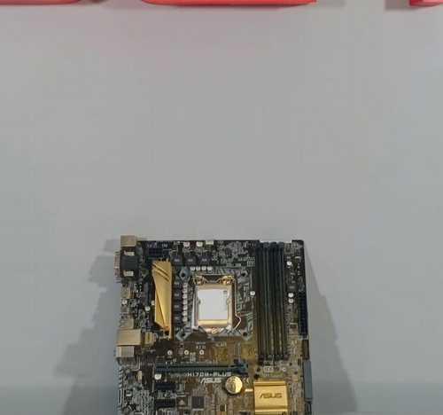 Материнская палата asus H170M-plus