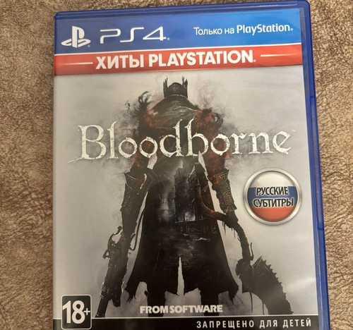 Игра ps4 bloodborne