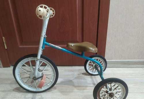 Детский трехколесный велосипед СССР