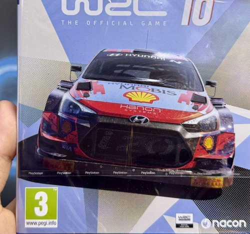 Диск ps4 WRC10