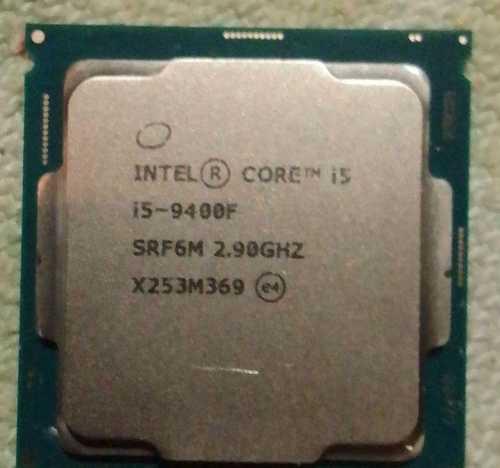 Процессор intel core i5 9400f