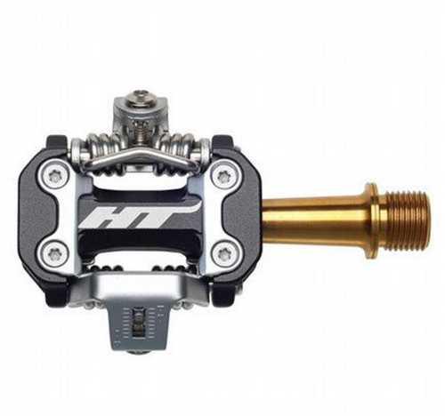 Педали контактные HT M2T, HT Pro Cleat / Черные