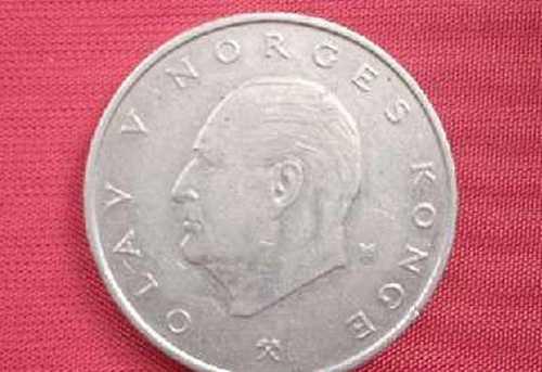 Монета Норвегии, медно-никелевая