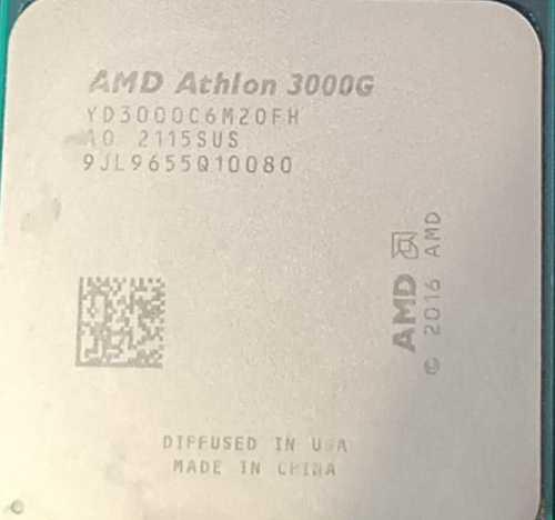 Процессор AMD Athlon 3000g