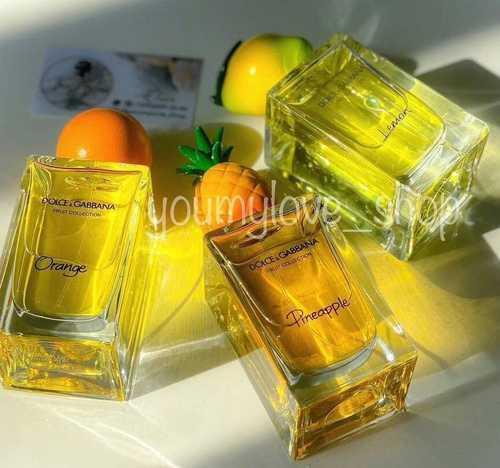 Dolce & Gabban: Pineapple, Orange, Lemon