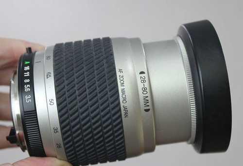 Tokina AF 28-80mm f/3.5-5.6 Macro PentaxK + бленда