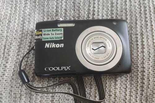 Компактный фотоаппарат nikon coolpix 2600