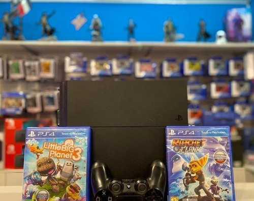 Sony PS 4 Fat+ Little big Planet 3+Ratchet & Clank