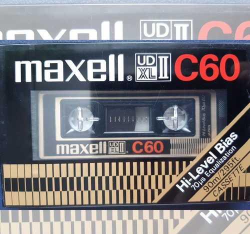 Аудиокассета maxell UD XL II C60