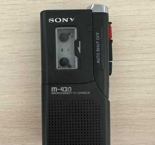 Аудио диктофон sony m-430