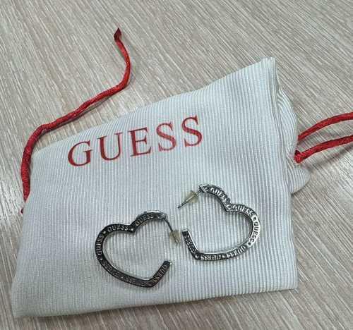 Серьги Guess