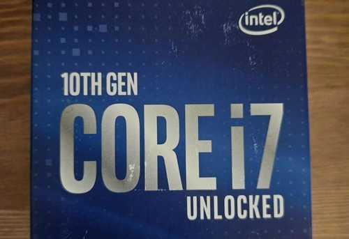 Процессор Intel core i7 10700k