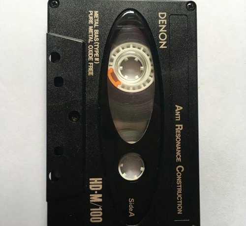 Аудиокассета с записью denon HD-M100