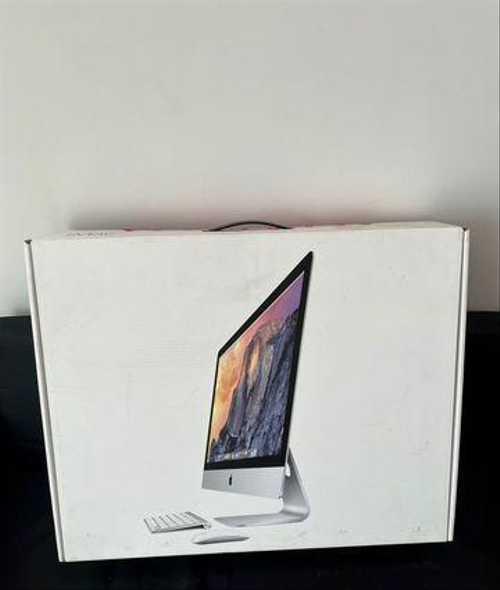 Моноблок iMac 27 Late 2013 i5/8гб/NVidia GeForce 7