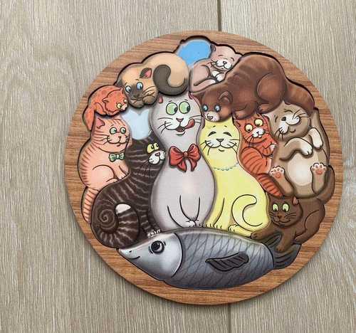 Рамка вкладыш котики