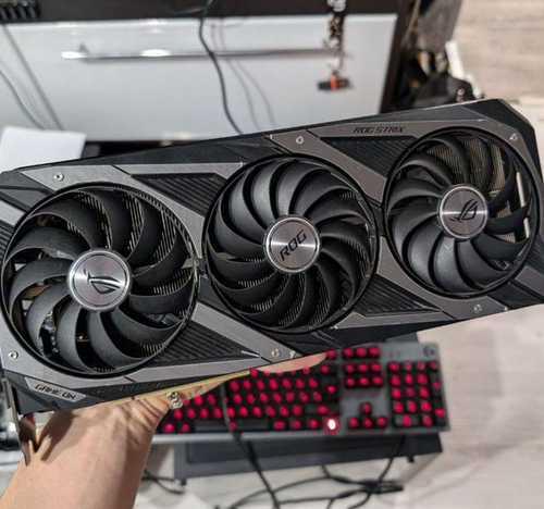 Видеокарта asus ROG strix RTX 3080 10G