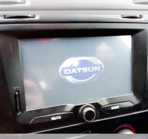 Штатная магнитола datsun он до