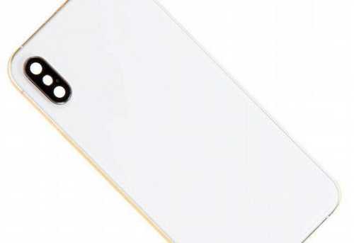 Задняя крышка в сборе с рамкой для iPhone Xs, белы