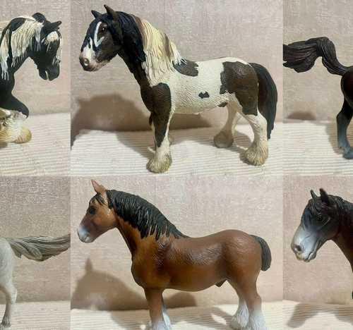 Лошади Schleich старые и редкие