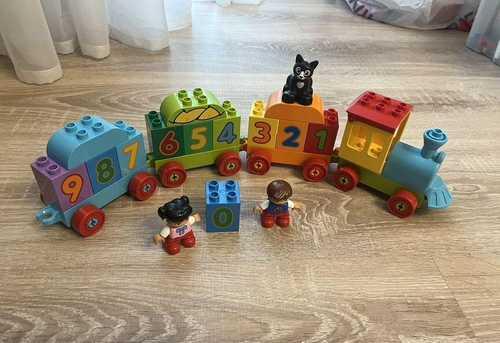 Lego duplo поезд считай играй (полный комплект)