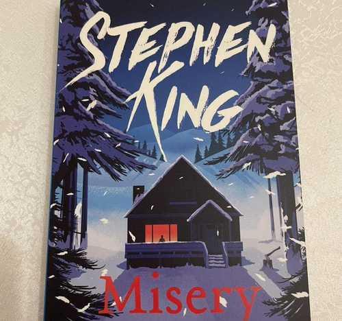 Книга “Misery” с автографом Стивена Кинга