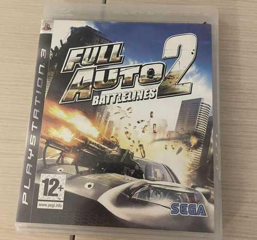 Диски на ps3 Full Auto2 Battlelines