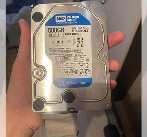 Жесткий диск hdd 500gb IDA